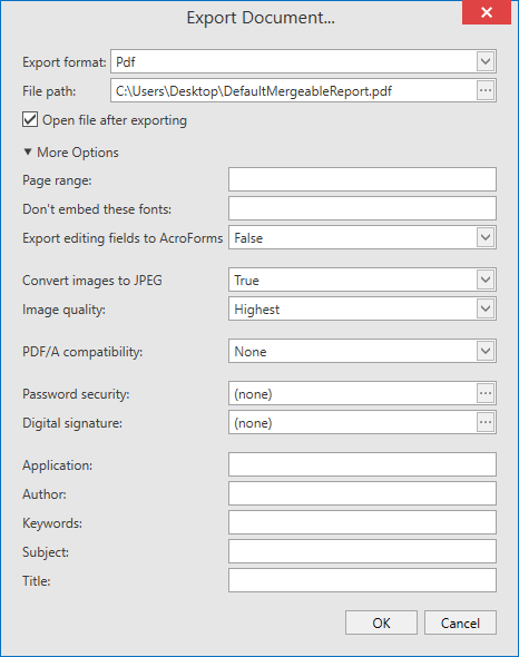 EX3 Tutorials | 5 - Report Generator